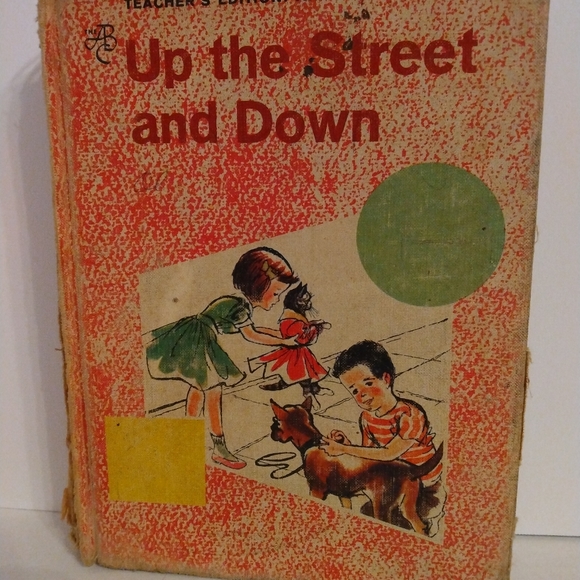 Other | Vintage Up The Down Street School Book 1963 | Poshmark